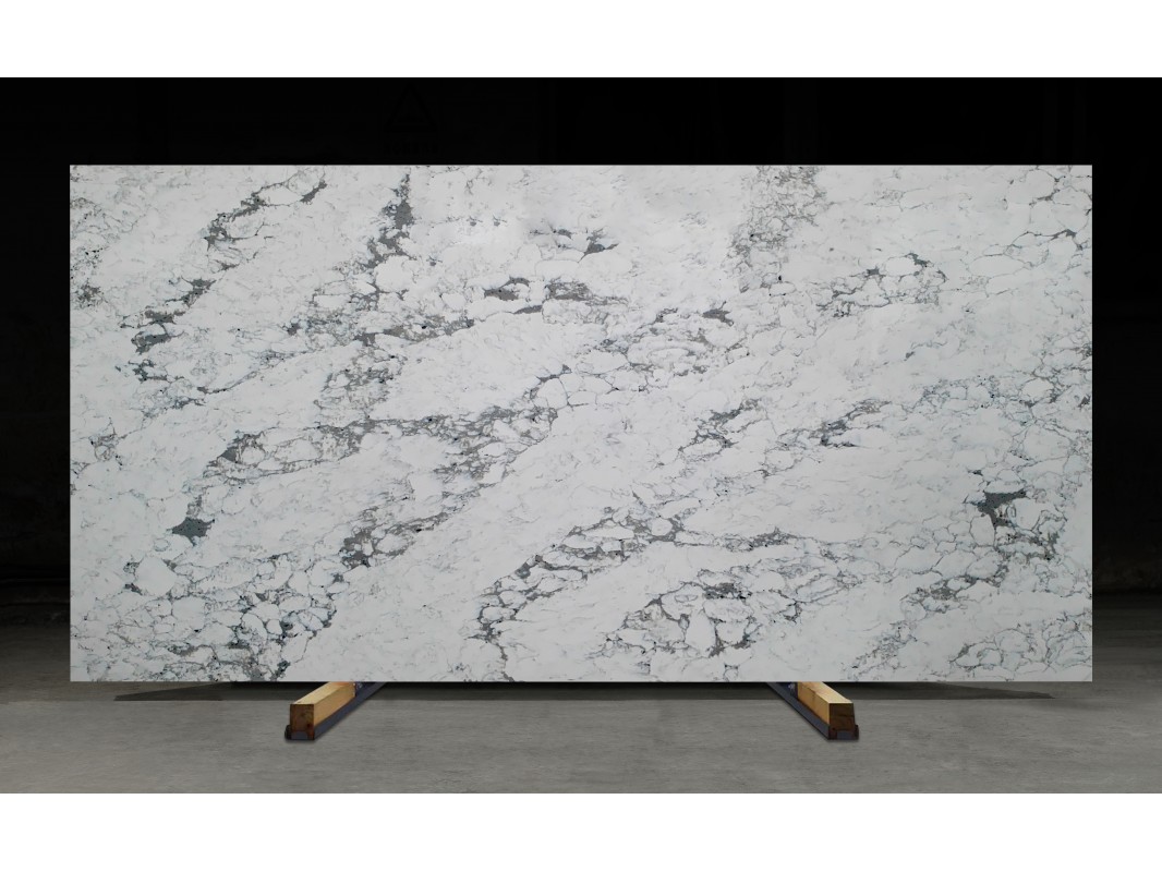 Wholesale Muna White Quartz Slab Kitchen Countertops